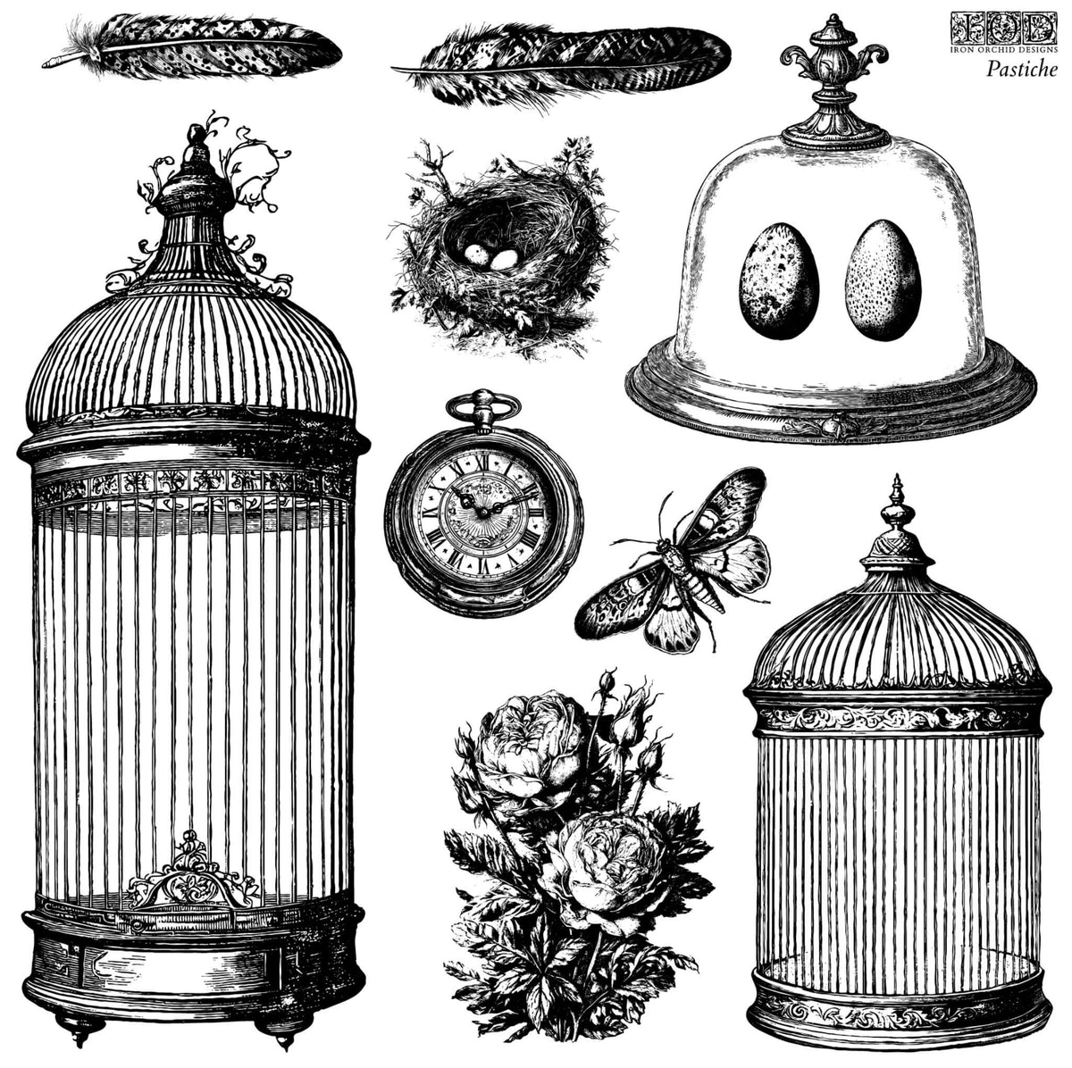 IOD Decor Stempel Pastiche — Countrysidecolours