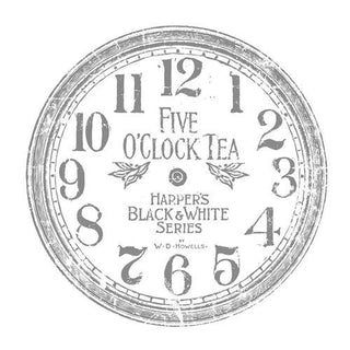 IOD Decor Transfers "Clock" 12 inch. — Countrysidecolours